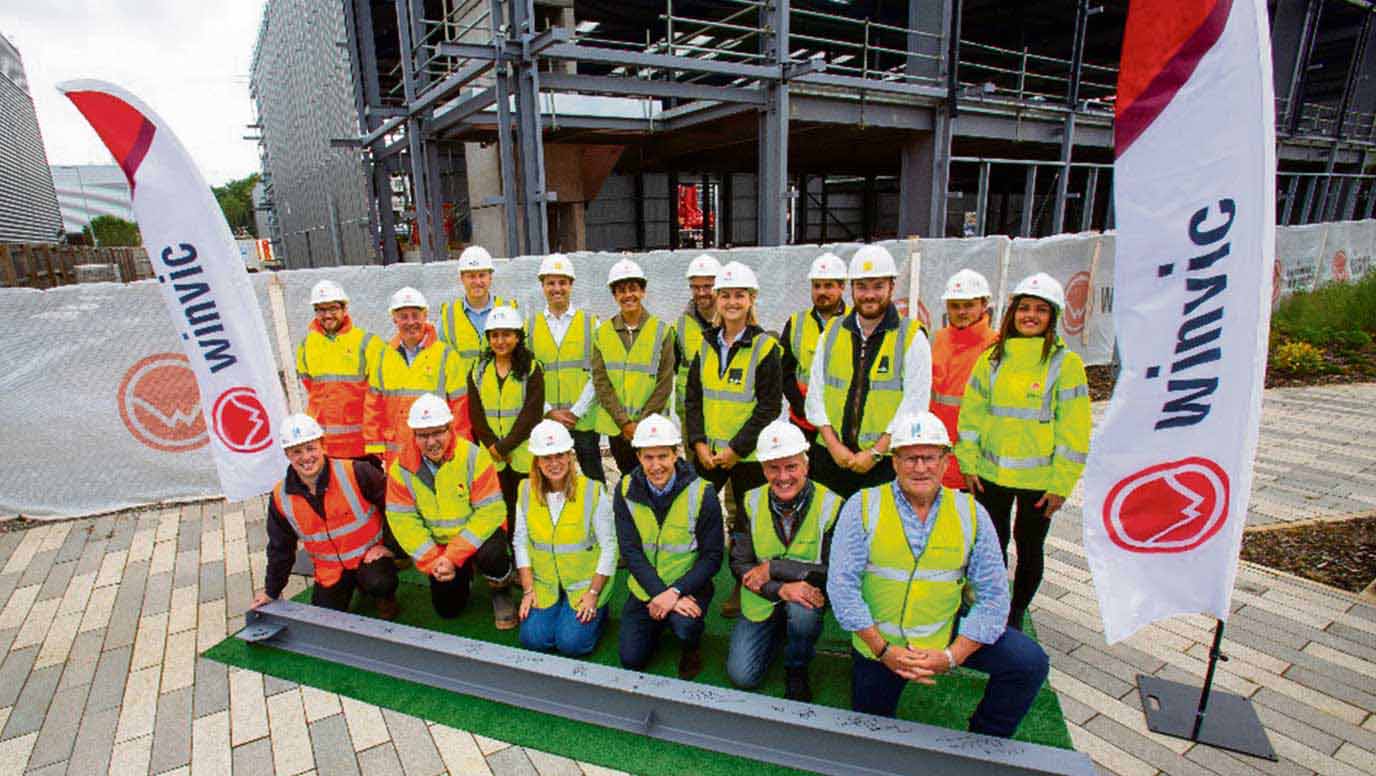 Winvic progresses its first Life Sciences scheme in Cambridge