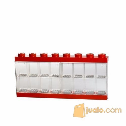 LEGO # RC40660001 RED DISPLAY CASE 16 MINIFIGURES di Kota Jakarta ...