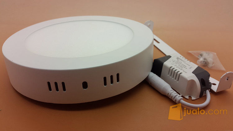 Eco best Led Panel 12 watt surface light BULAT ( tanpa lobangin plafon ...