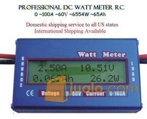DC watt meter ( Mengetahui daya(watt), Arus DC, Tegangan DC ) di Kota ...
