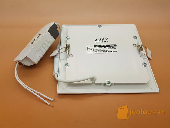 Led Panel 9 watt light Model KOTAK Merk SANLY ( NYALA SUPER BRIGHT ) di ...