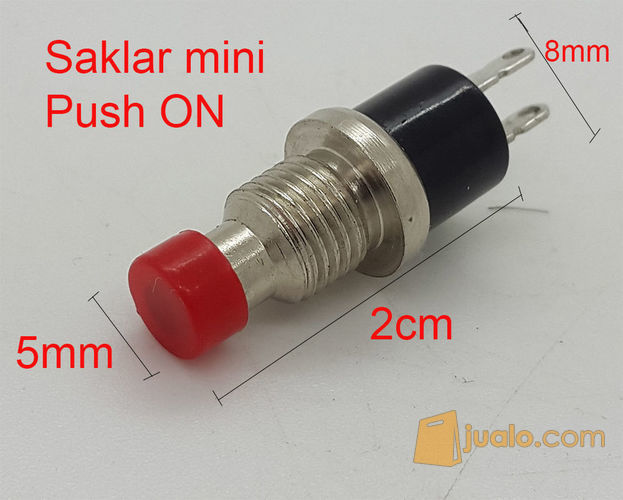 Saklar MINI PUSH ON ( bila di tekan ON & lepas langsung OFF ) di Kota ...