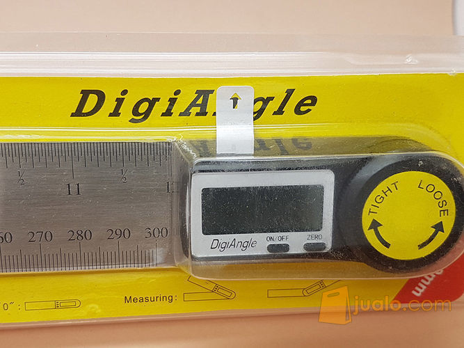 Penggaris Busur Derajat digital 30cm / Alat Ukur Sudut digital di Kota ...