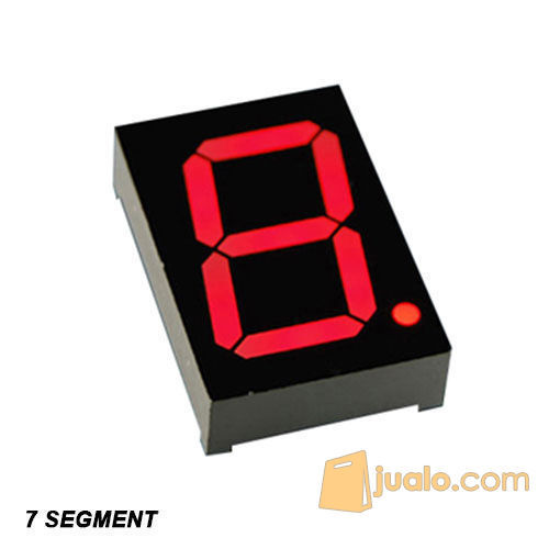 seven segment led RED 1.8cm x 2.5cm x 8mm di Kota Jakarta Barat, DKI ...