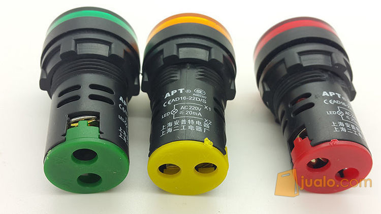 Lampu LED Pus / no / witch Button Box Panel Listrik 220V di Kota ...