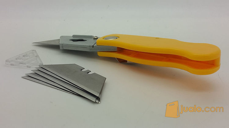 folding cutter knife / Foldable knife ( pisau lipat / Cutter lipat ) di ...