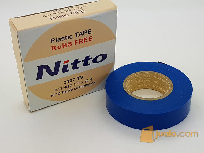 BIRU Isolasi Solatif Solatip Lakban Nitto 3/4" x 20M di Kota Jakarta ...