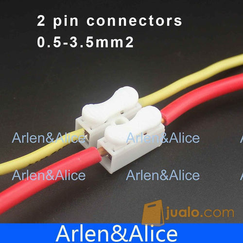 2 pin push quick cable connector terminal Wiring Terminal 10A 250V di ...