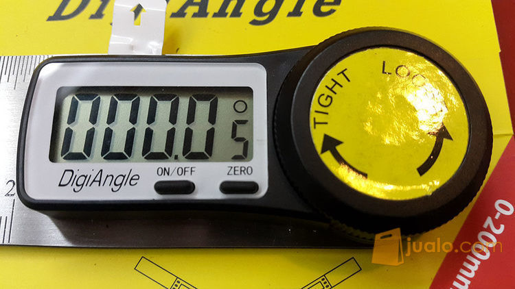 Penggaris Busur Derajat digital / Alat Ukur Sudut digital (digi angle ...