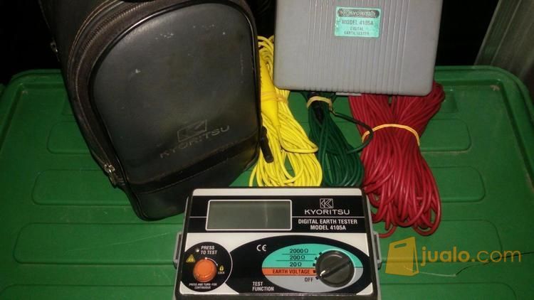 KYORITSU 4105A - Digital Earth Tester / Pentanahan / Megger Grounding ...
