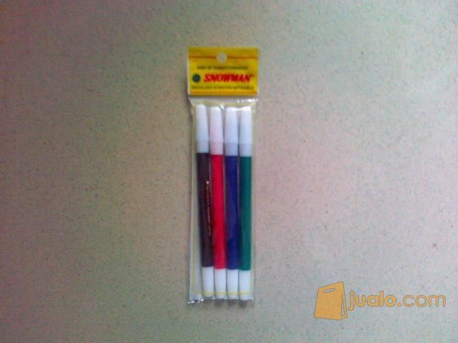 Spidol Snowman 4 Warna 1 Pak di Kota Makassar, Sulawesi Selatan | Jualo.com