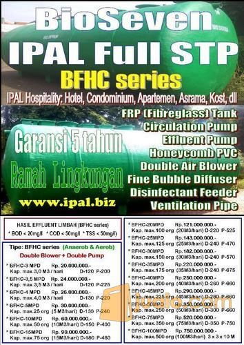 Ipal Full STP Bioseven Ipal Hospitality di Kota Surabaya, Jawa Timur ...