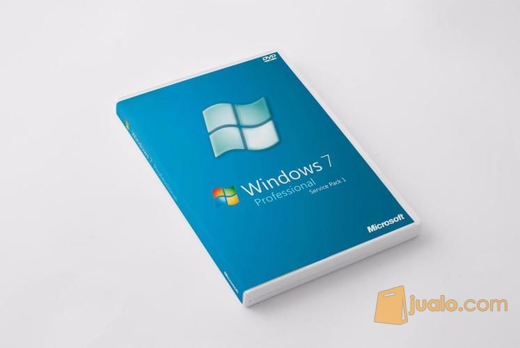 Windows 7 Professional + COA Sticker DVD Box (Free Win 10) di Kab ...