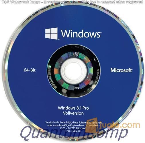 Microsoft Windows 8.1 Professional OEM Lisensi COA Original + DVD Box ...