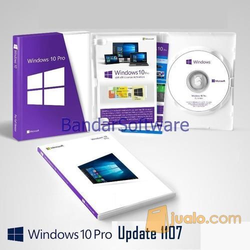 Microsoft Windows 10 Professional COA Lisensi OEM Original & DVD Box di ...