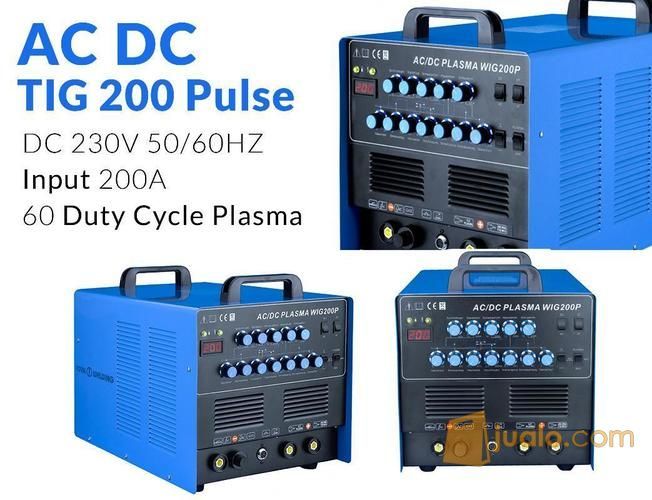 Mesin Las AC DC TIG 200 Puls di Kota Surabaya, Jawa Timur | Jualo.com