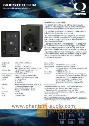 High End Audio Speaker - Quested The S Series == S8R == di Kota ...