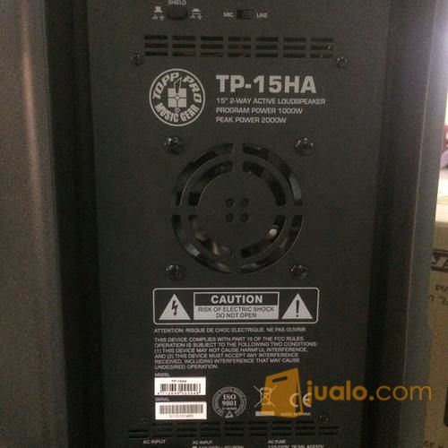 Active Speaker Top Pro TP-15HA /500watt 15in Suara Mantap Garansi Resmi ...