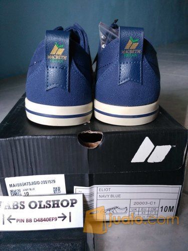 Sepatu Macbeth Eliot Original Navy Blue di Kota Surabaya, Jawa Timur ...
