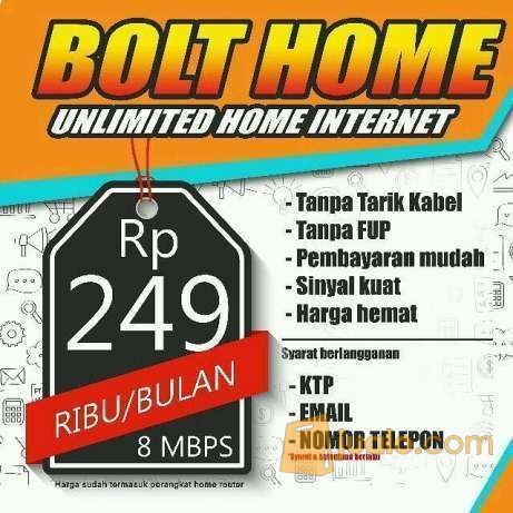 Internet Bolt Home Unlimited Wifi di Kota Jakarta Barat, DKI Jakarta ...