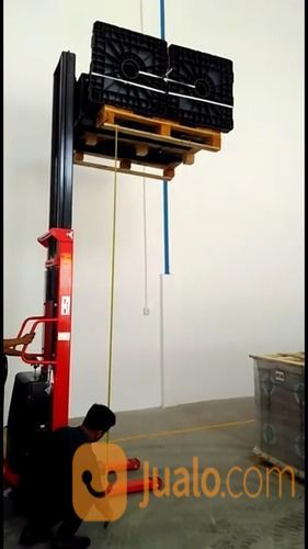Semi Electric Stacker / Hand Stacker Otomatis / Hand Lift di Kota ...