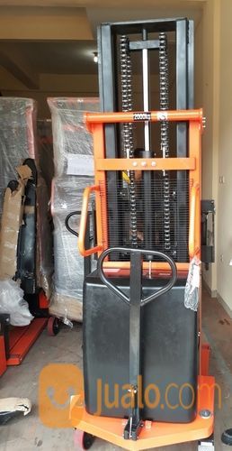 Semi Electric Stacker / Hand Stacker Otomatis / Hand Lift di Kota ...