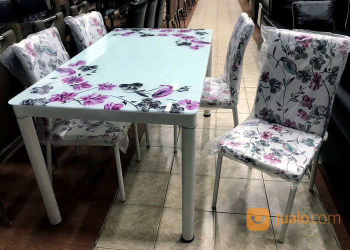 Meja + Kursi Makan Importa K12 Blue Flower di Kab. Sidoarjo, Jawa Timur ...