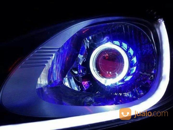 Aksesoris Eksterior Mobil Variasi Modif Lampu Depan Mobil HID Projie di ...