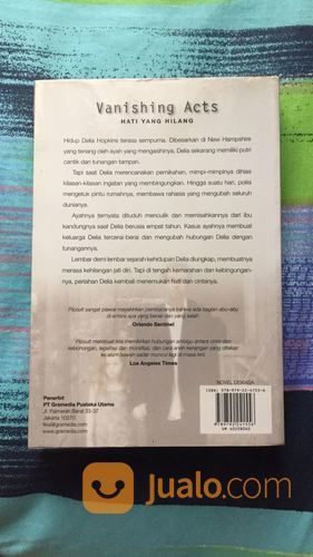 Buku Vanishing Acts - Jodi Picoult di Kota Tangerang, Banten | Jualo.com