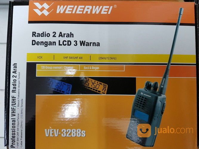HT Weierwei VEV-3288S Handy Talky Weierwei VEV-3288S Spesifikasi, Harga ...