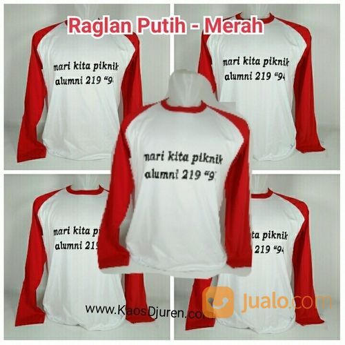 Kaos Raglan Sablon Satuan di Kota Tangerang, Banten | Jualo.com Kaos Raglan Sablon Satuan di Kota Tangerang, Banten | Jualo.com