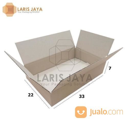 Kardus / Box Packing Polos 33 X 22 X 7 Cm di Kota Semarang, Jawa Tengah ...
