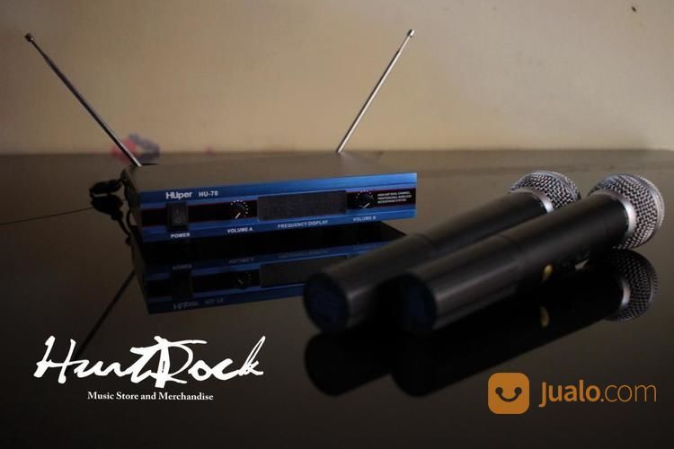 Microphone Wireless Huper HU-70 di Kota Bandung, Jawa Barat | Jualo.com