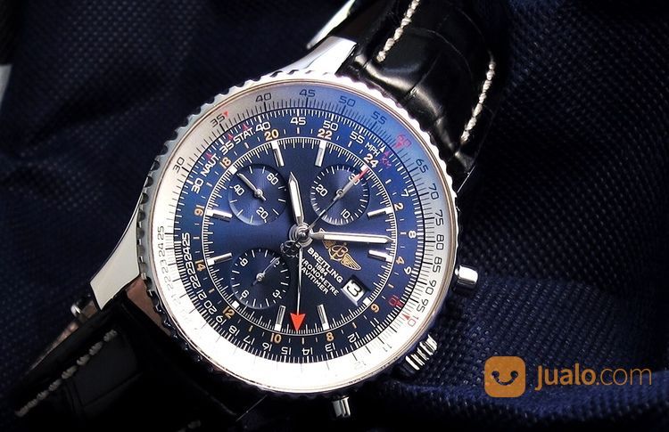 Breitling - Navitimer World GMT, Blue Dial Chronograph 46m di Kota ...
