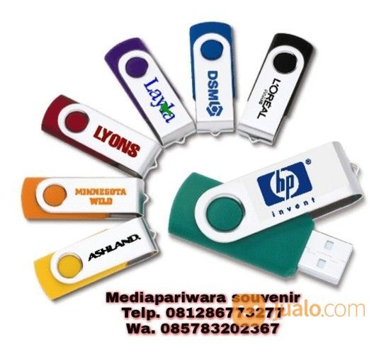 Flashdisk Swivel Cusyom Logo Min 100pcs 4gb di Kota Tangerang, Banten ...