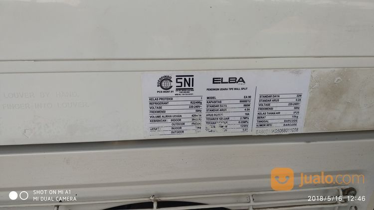 AC ELBA 1 PK Normal Murmer di Kota Tangerang Selatan, Banten | Jualo.com