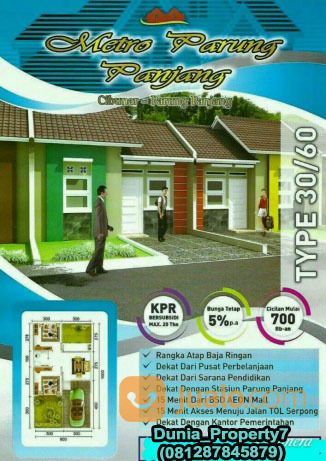 Perumahan Metro Parung Panjang Murah Bersubsidi Tahap Akhir Blok A Dan ...