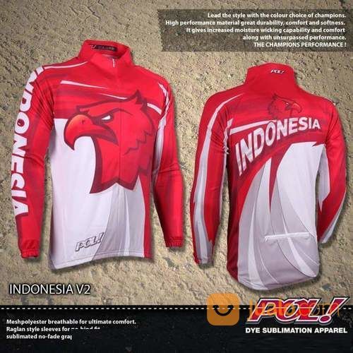 JERSEY SEPEDA POL INDONESIA V12 LONG SLEEVES di Kota Bandung, Jawa ...