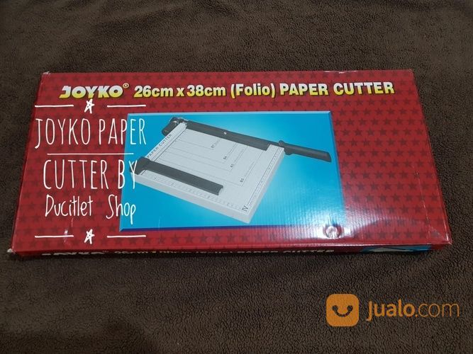 Joyko Paper Cutte / esi / lat Plat Pemotong Kertas Foto Copy Folio F4 ...
