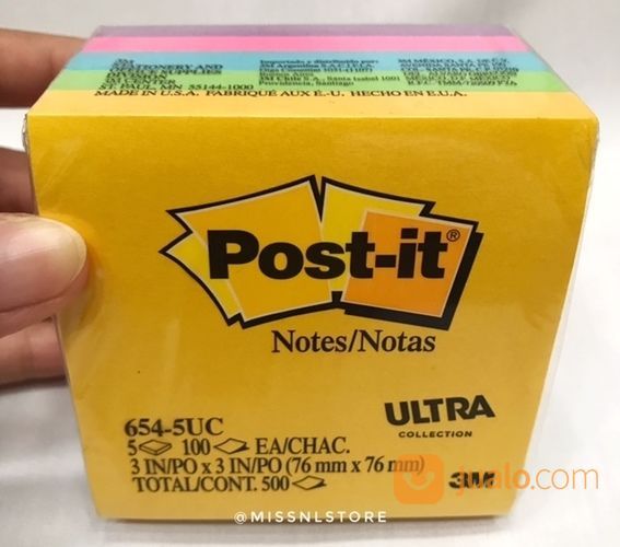 Post It 654 Sticky Notes Ultimate Collection di Kota Jakarta Selatan ...