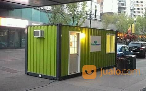 Booth Container 20 Feet Untuk Cafe Toko Kantor Rumah di Kota Jakarta ...