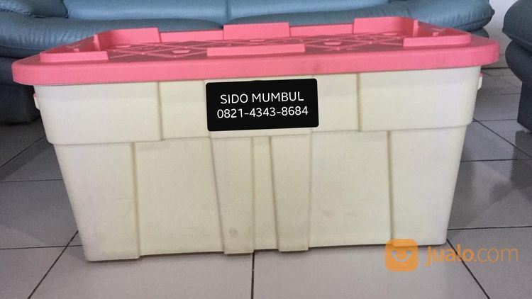 Heavy Duty Container Box Roda Industri Plastik Super Kuat di Kota ...