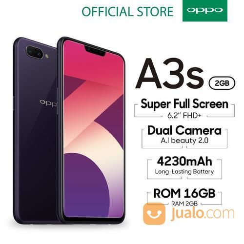 OPPO A3S SMARTPHONE 2GB/16GB , A.I Beauty, Dual Camera, Super Full ...