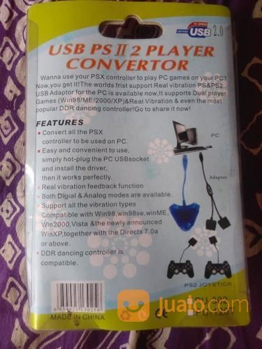 Konverter Stick PS II 2 Player Ke Port USB PC/Laptop di Kota Surakarta ...