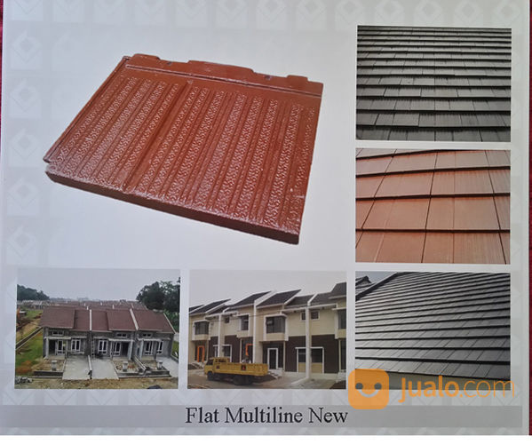 Flat Multiline Flat Batu Flat Polos Pabrik Genteng Mutiara Tangerang di ...