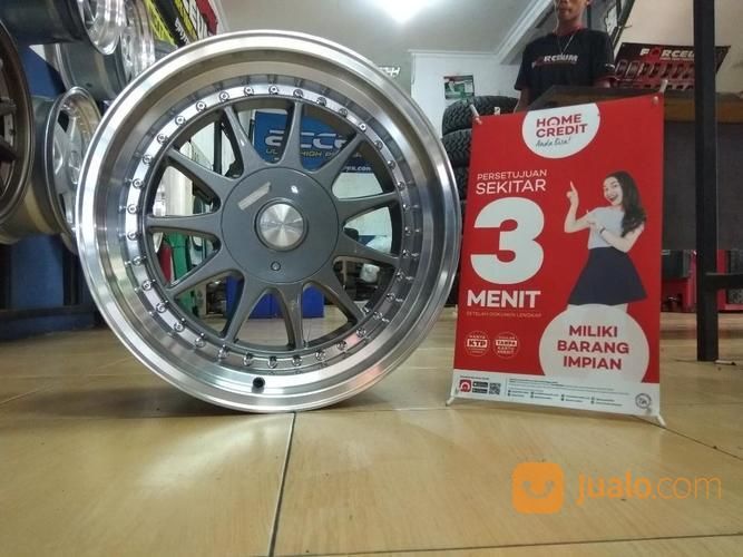 Velg Racing Ring 17x75/9 Hole 4x100/4x114 Semi Matte Grey di Kota ...