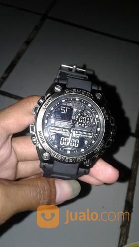 JAM TANGAN CASIO G SHOCK GW RUBBER KEPALA BESI BLACK Kondisi Baru di ...