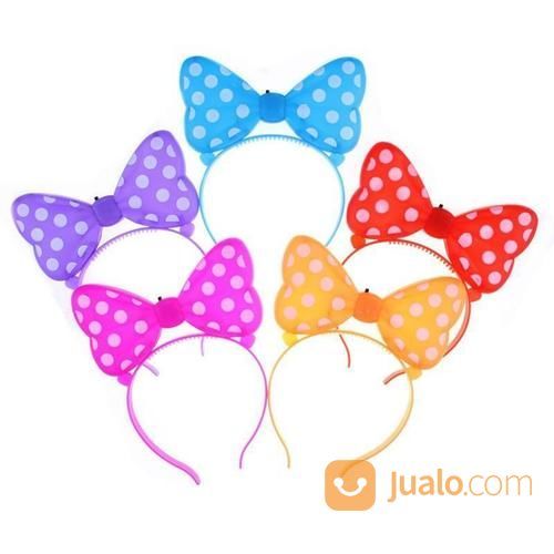 Bandoled Bandolampu Bandopita Bando Minnie Mouse Bando Led Model Pita ...