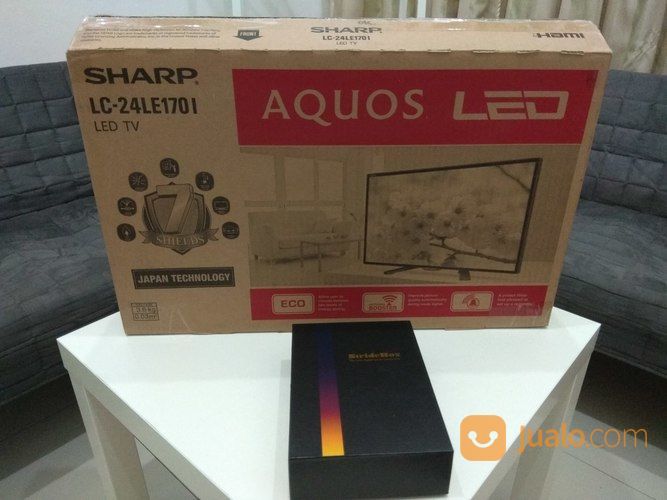 [BARU] LED TV SHARP LC-24LE170I + Android TV Box di Kota Tangerang ...