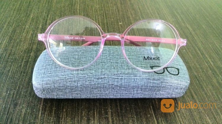 Frame Bulat Warna Pink Cocok Buat Anak Muda di Kota Surabaya, Jawa ...